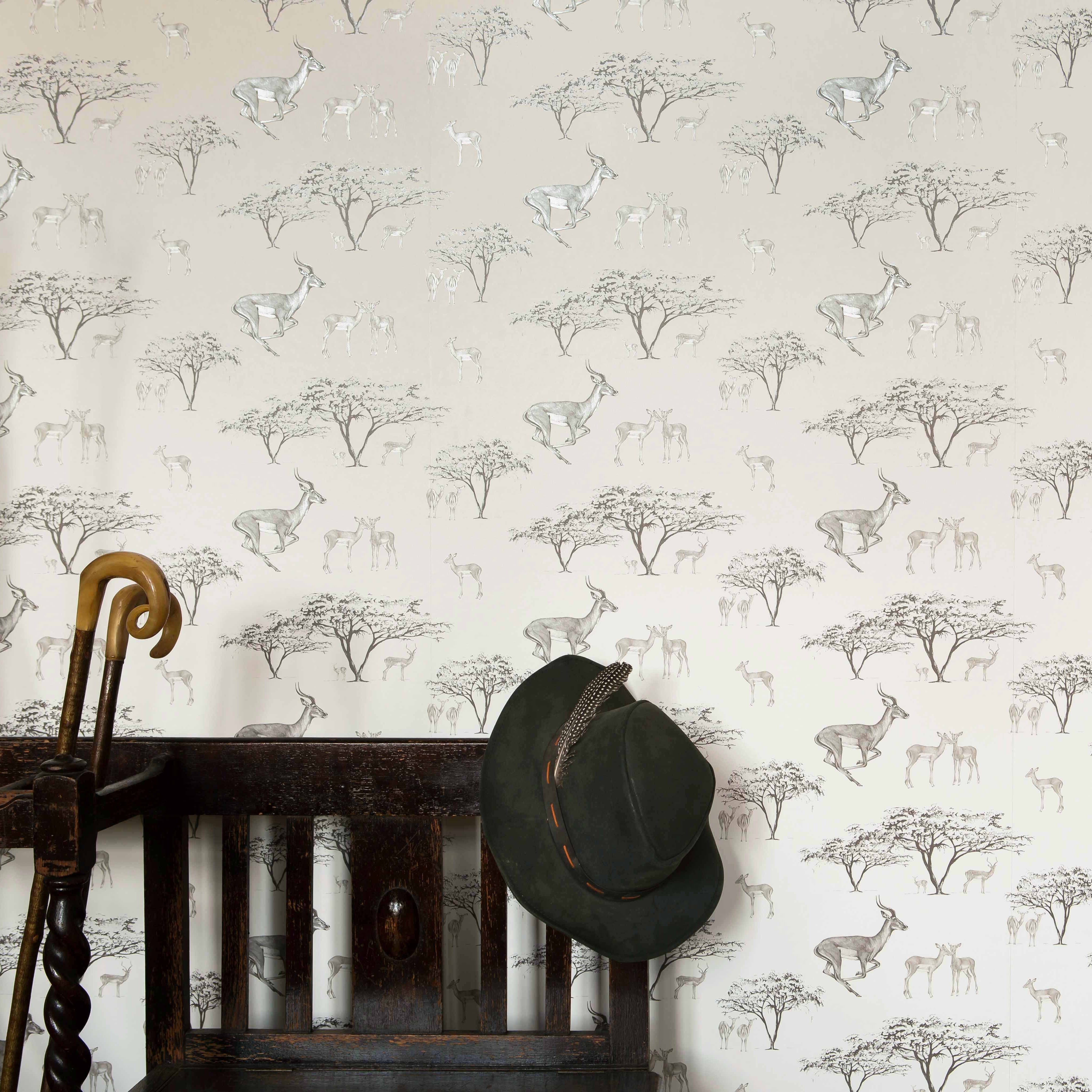 The Tribe Wallpaper by Juliet Travers | Luxury Wallpaper - Decoralist ...